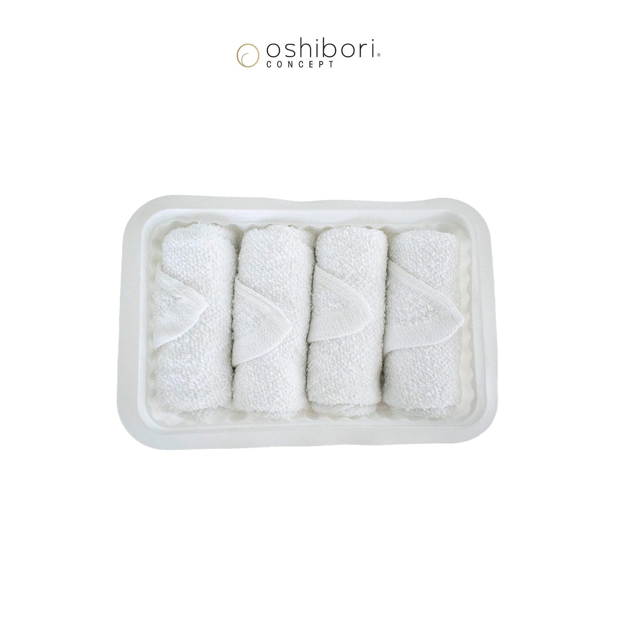 Bandeja De 4 Oshibori Concepto Oshibori